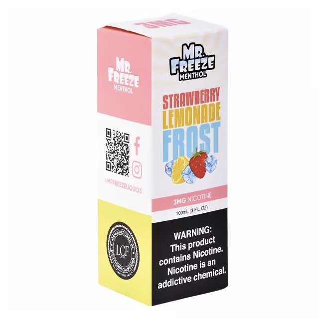 MR FREEZE STRAWBERRY LEMONADE FROST 100ML 3MG – Vapor Fuel