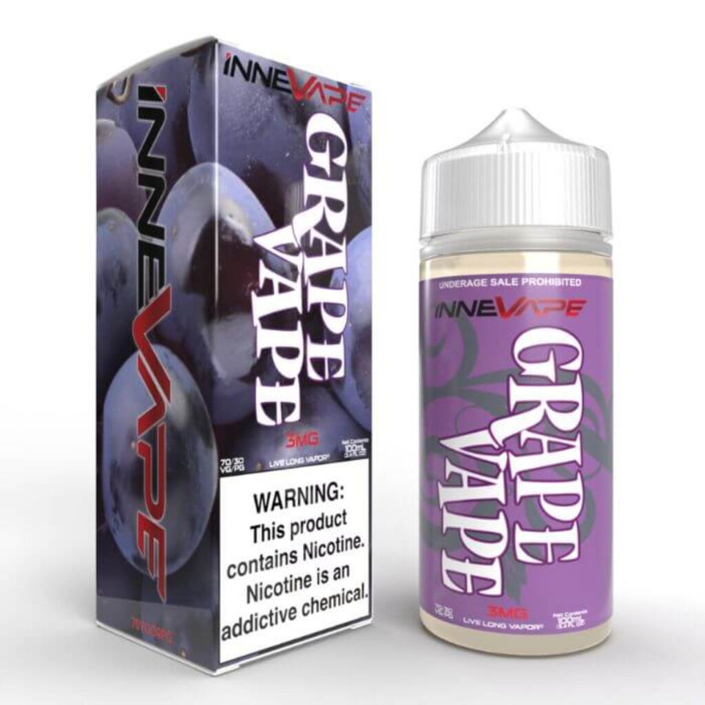 INNEVAPE GRAPEVAPE ICE 100ML 3MG – Vapor Fuel