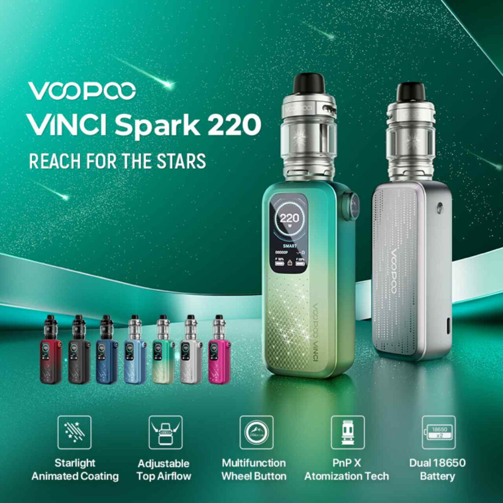VOOPOO VINCI SPARK 220 KIT – Vapor Fuel